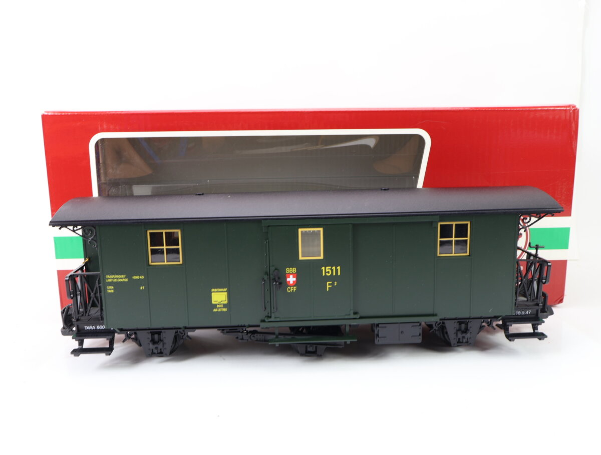 LGB Spur G 41330 Gepäckwagen F 1511 SBB-Brünigbahn / OVP