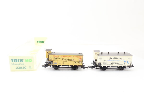 Trix H0 23830 Güterwagen Set 2-tlg. Kühlwagen Seefische Kaiser Friedr ...