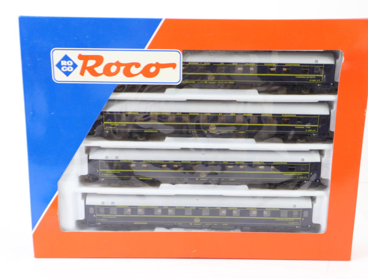 Roco H0 44050 Personenwagen-Set 4-tlg. Schlafwagen Orient-Expres