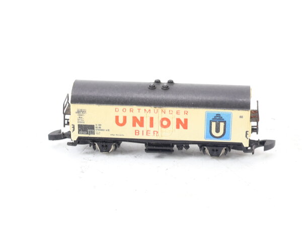 Märklin Spur Z 8601 Güterwagen Bierwagen "Dortmunder Union Bier"