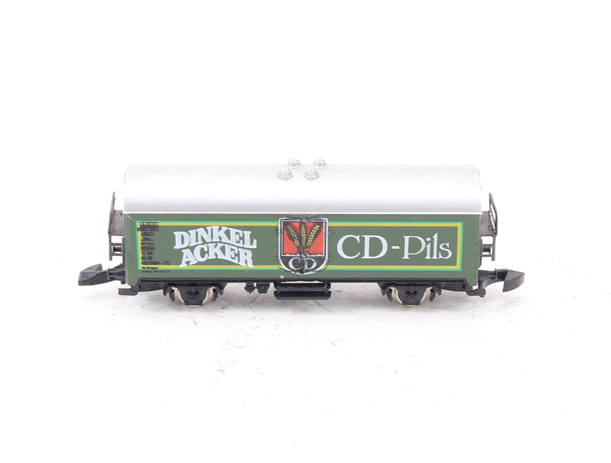 Märklin Spur Z 8648 Güterwagen Bierwagen "Dinkel Acker CD-Pils" 684-, 9 ...