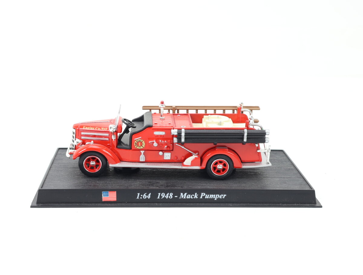 Del Prado Modellauto Feuerwehr 1948 - Mack Pumper 1:64