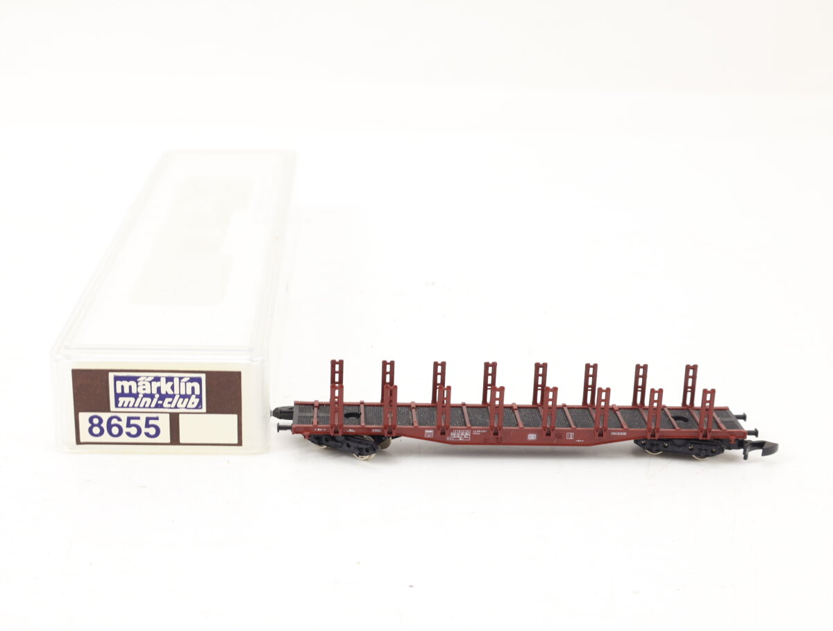 Märklin Spur Z 8655 Güterwagen Doppel-Rungenwagen 472 3 011 brau