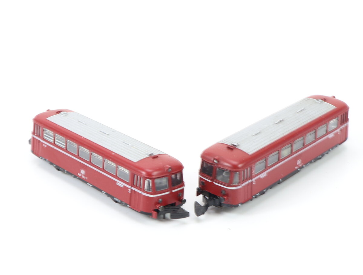 Märklin Z 8816 8817 Dieseltriebzug 2-tlg Schienenbus m. Beiwagen