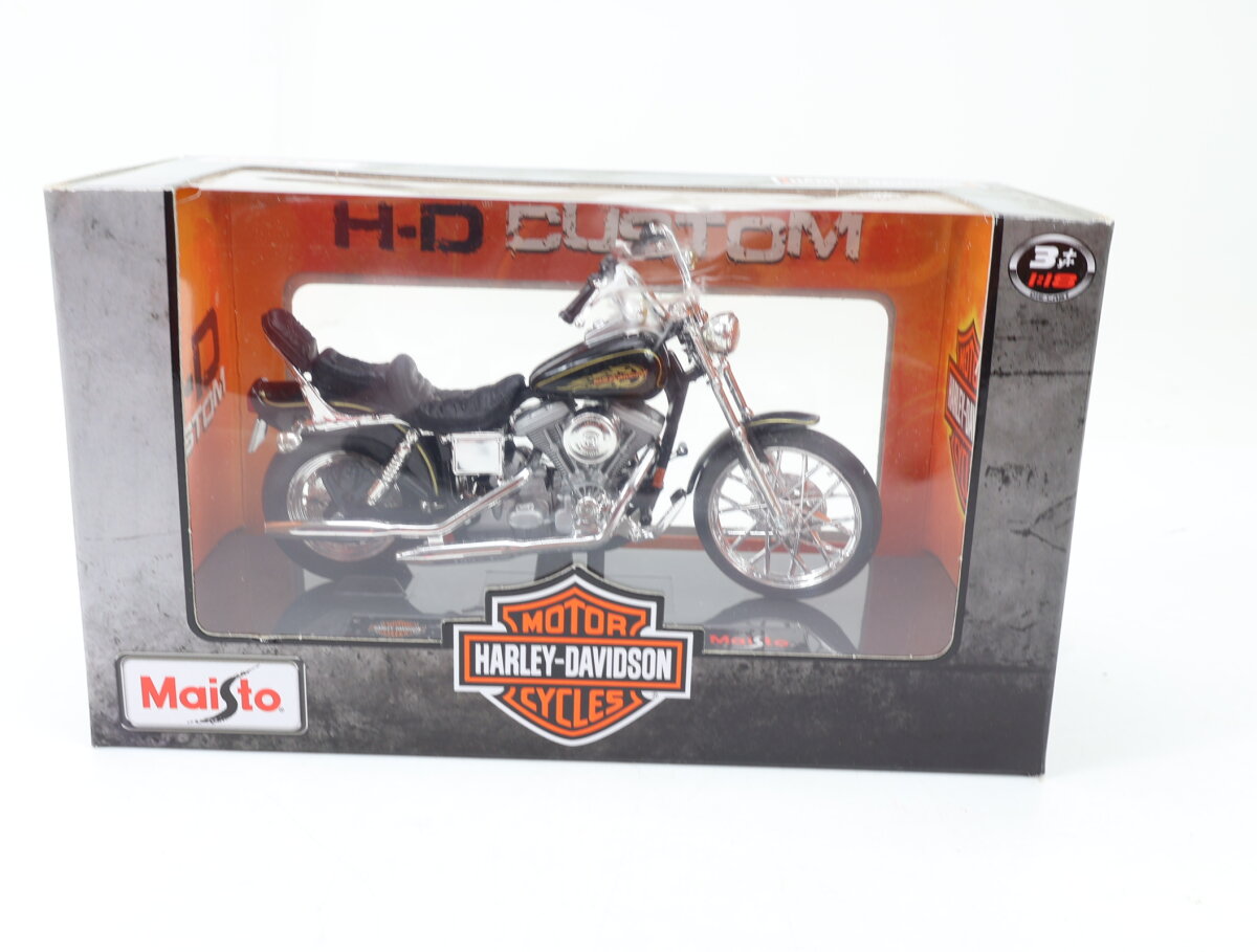 Maisto Modellfahrzeug Motorrad Chopper Harley Davidson FXDWG Dyn