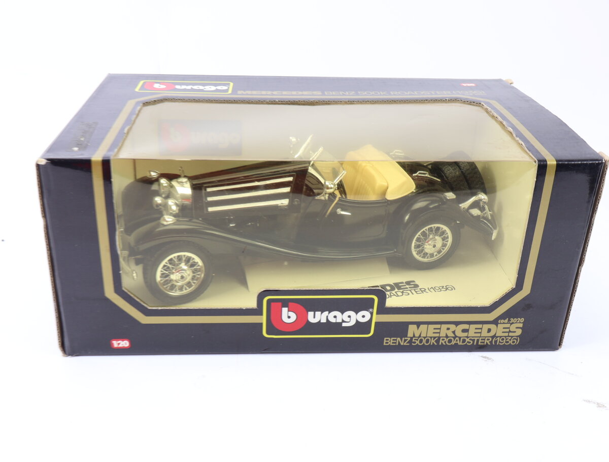 Bburago 3020 Modellauto PKW Mercedes-Benz 500 K Roadster (1936)
