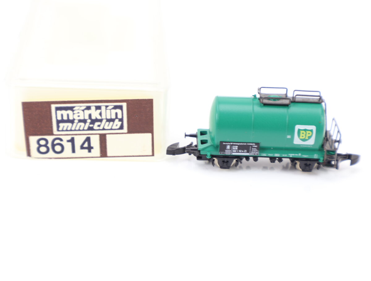 Märklin Spur Z 8614 Güterwagen Kesselwagen "BP" 002 1 112-6 grün