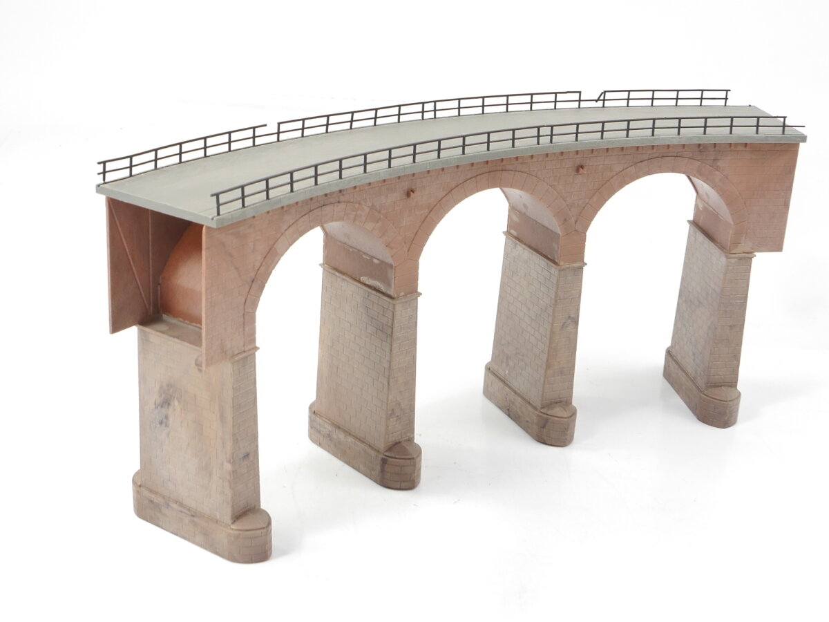 Kibri H0 Brücke Steinbrücke Viadukt gebogen