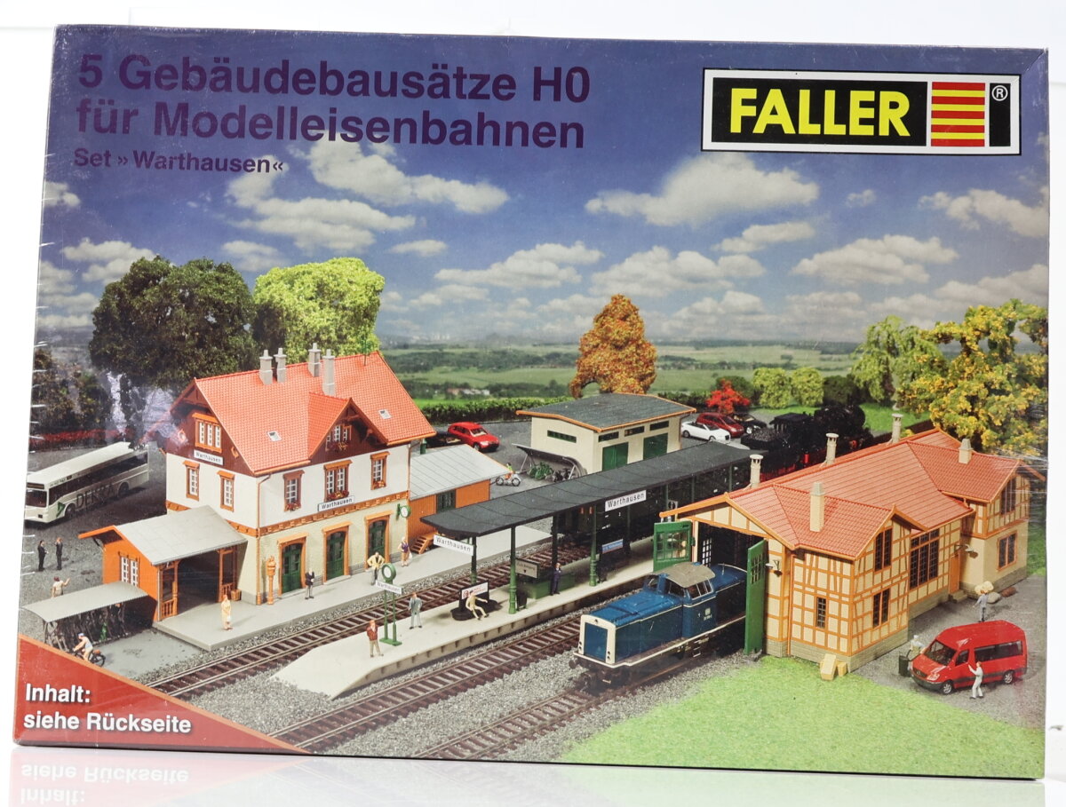 Faller H0 Gebäude 5 Gebäudebausatz-Set "Warthausen", 32,99