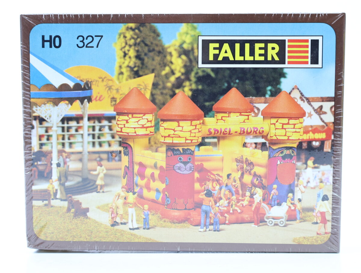 Faller H0 327 Gebäude Bausatz Kirmes Luftsprungburg, 29,99