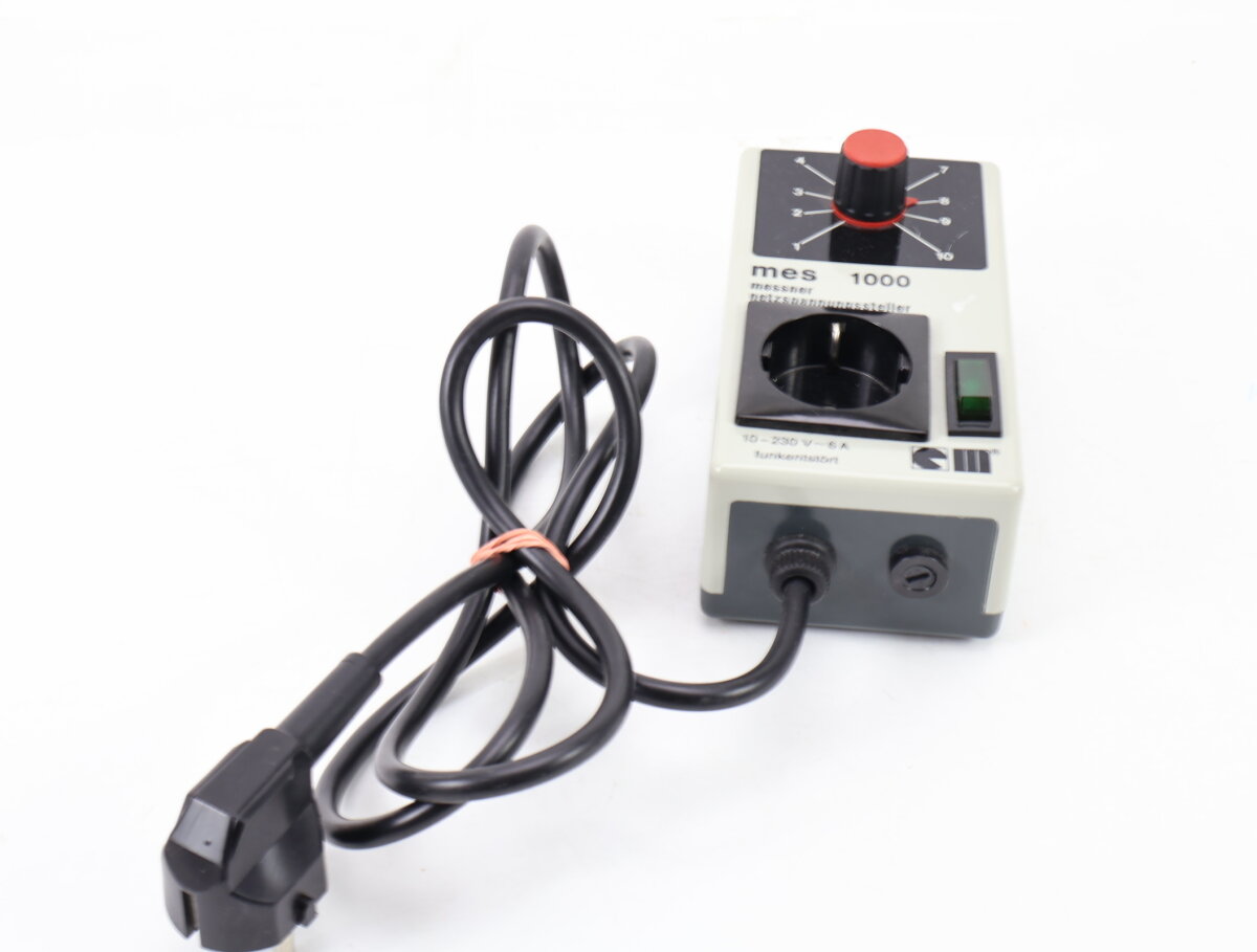 Messner mes 1000 Elektronik Netzspannungssteller Phasenanschnittsteue ...
