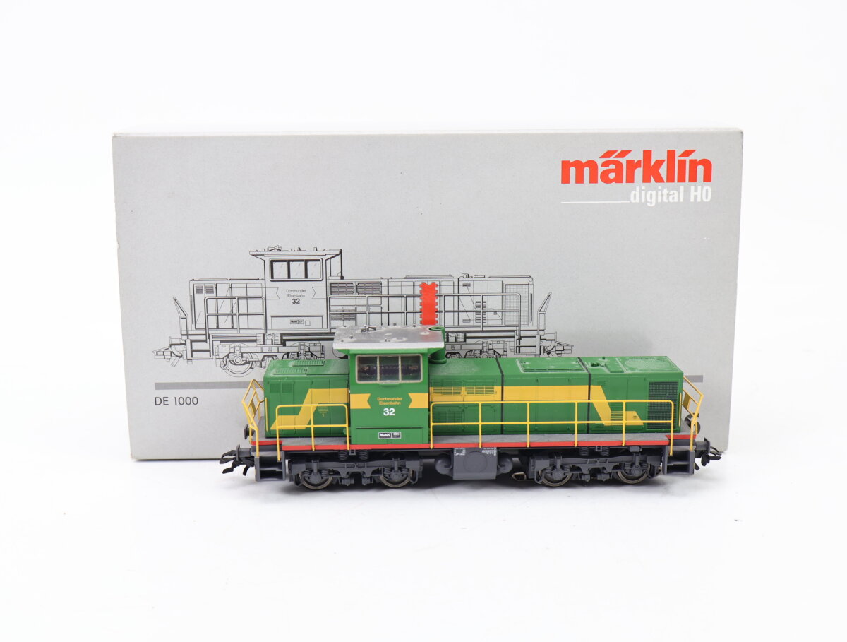 Märklin H0 37646 Diesellok MaK DE 1000 "Dortmunder Eisenbahn 32" / NE ...