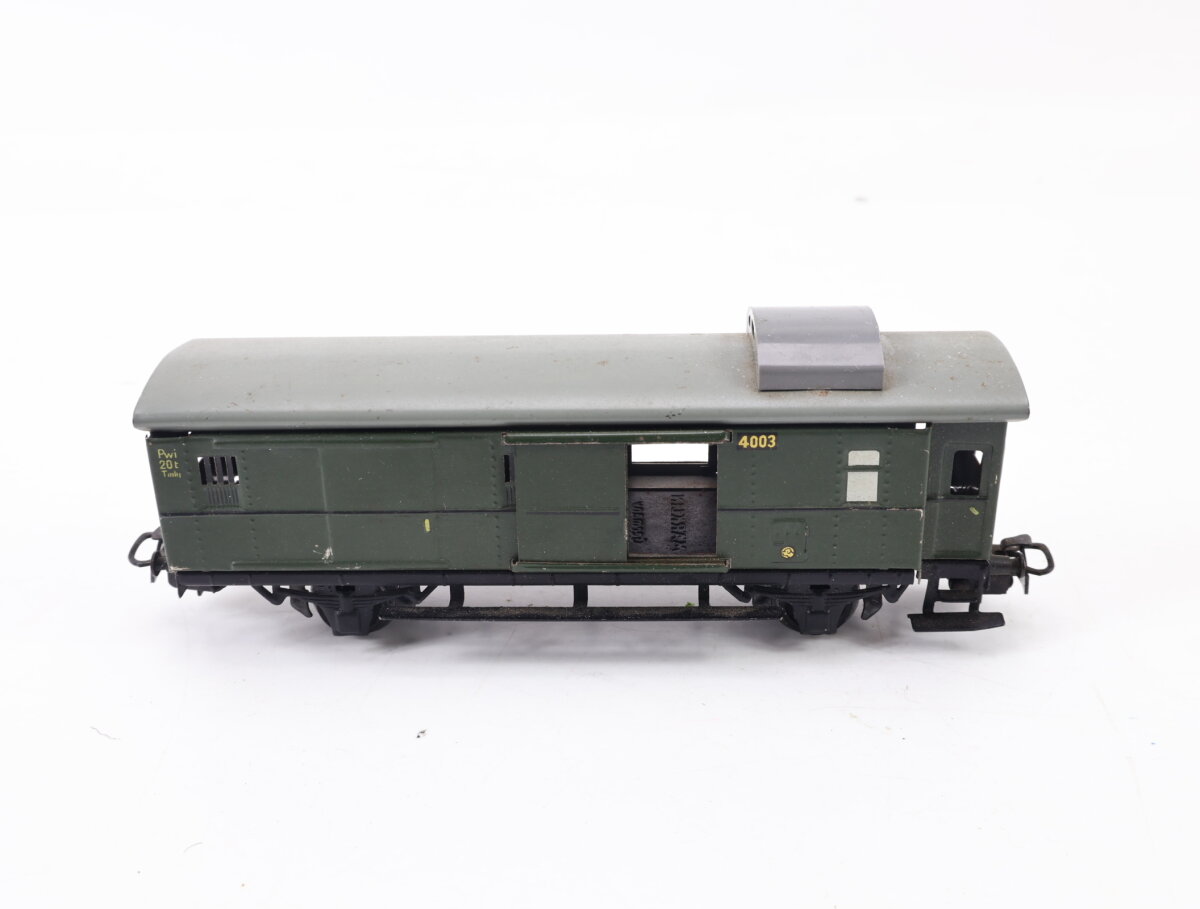 Märklin H0 4003 Personenwagen Gepäckwagen Pwi 20t / Blech, 5,99