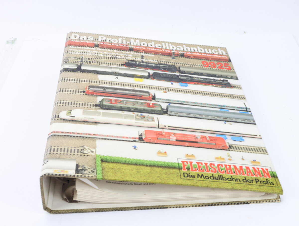 Fleischmann H0 9925 Ordner "Anlagenpläne für das Profi-Gleissyst