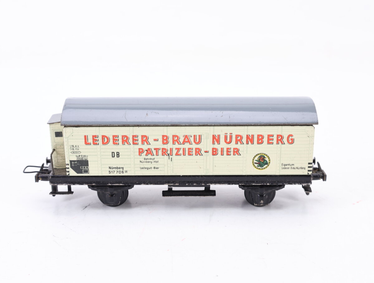 Trix Express H0 Güterwagen Bierwagen "Lederer-Bräu Patrizier-Bier" 51 ...