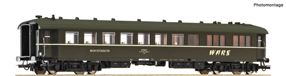 Roco H0 6200125 Speisewagen, PKP/WARS, 61,99