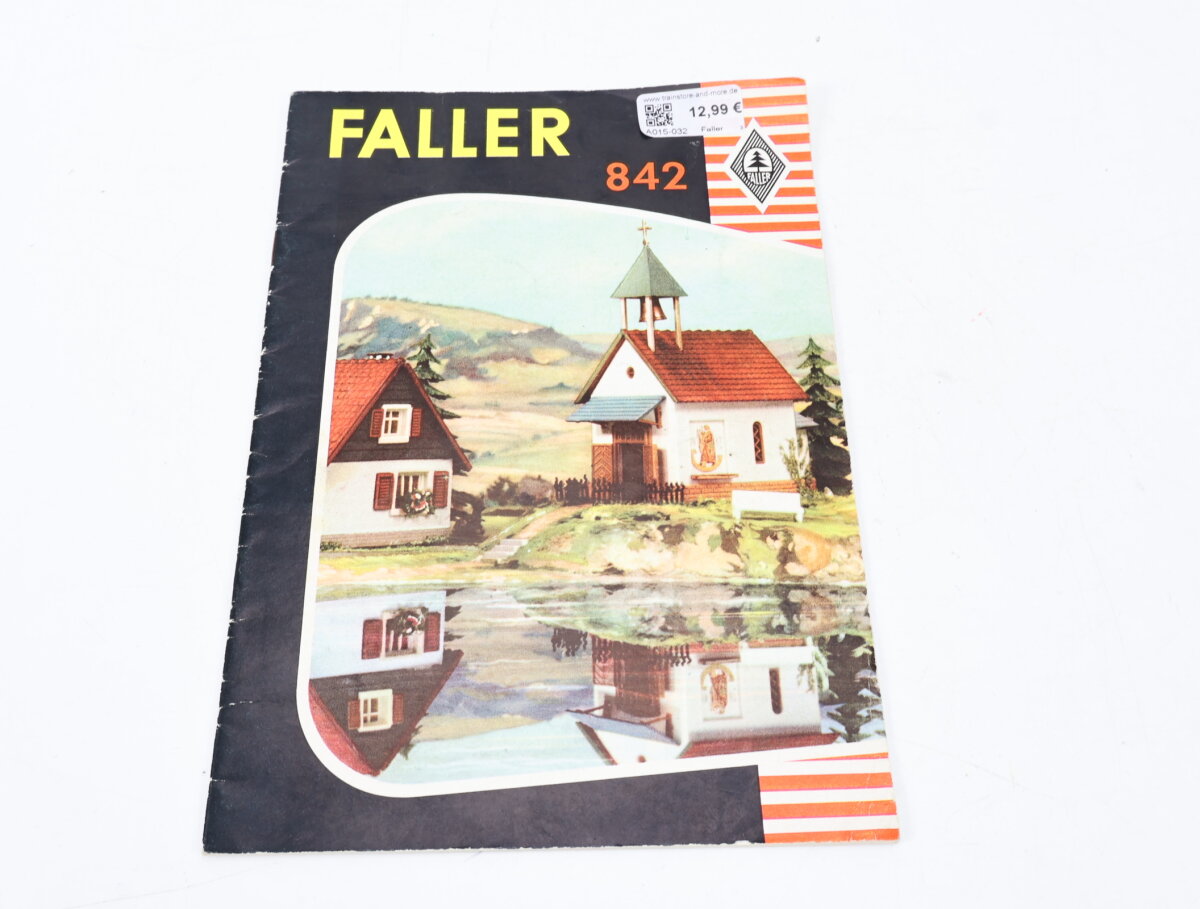 Faller Modellbau Katalog Broschüre "Die Gestaltung von Modellhäuschen ...