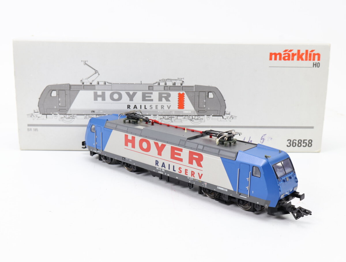 Märklin H0 36858 Elektrolok E-Lok "HOYER" BR 185-CL 004 / Digital NEM ...