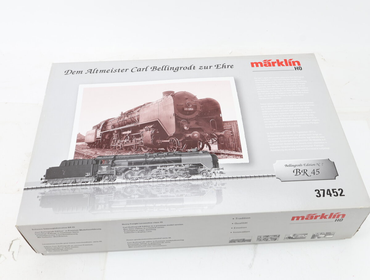 Märklin H0 37452 Dampflok "Lokversuchsamt Göttingen" BR 45 004 D