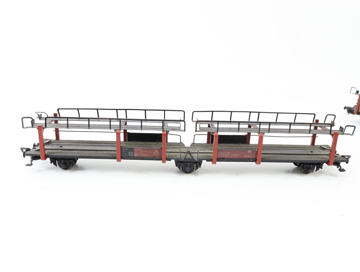 Fleischmann H0 1472 Güterwagen Autotransporter unbeladen 3-ach. 63178 ...