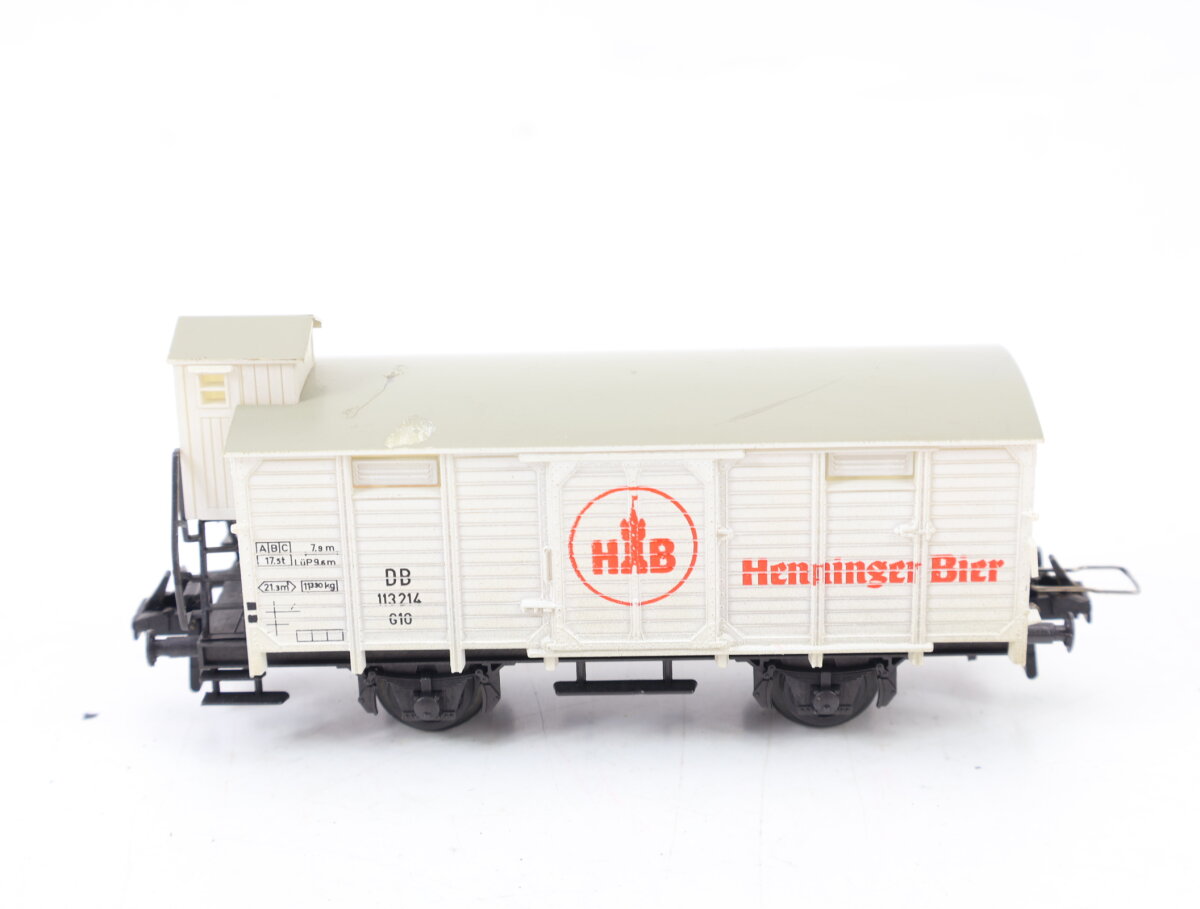 Liliput H0 215 00 Güterwagen Bierwagen "Löwenbräu" mit Brhs. 113