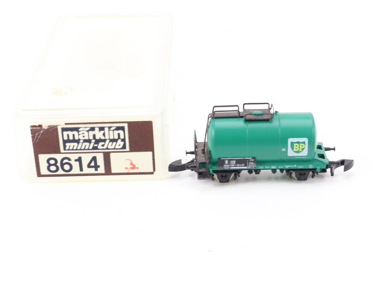 Märklin Spur Z 8614 Güterwagen Kesselwagen "BP" 002 1 112-6 grün