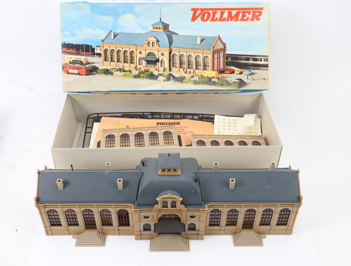 Vollmer H0 3561 Gebäude Bahnhof Nordstadt / teilverbaut