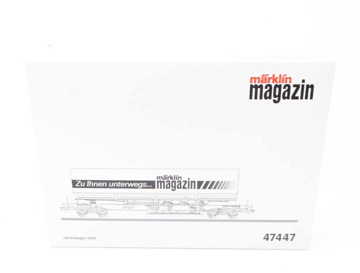 Märklin H0 47447 Güterwagen Märklin-Magazin Jahreswagen 2003 Tas