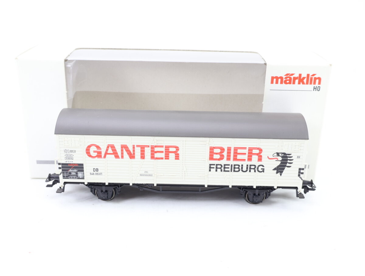 Märklin H0 46201 ged. Güterwagen Insider Jahreswagen 2004 "Ganter Bie ...