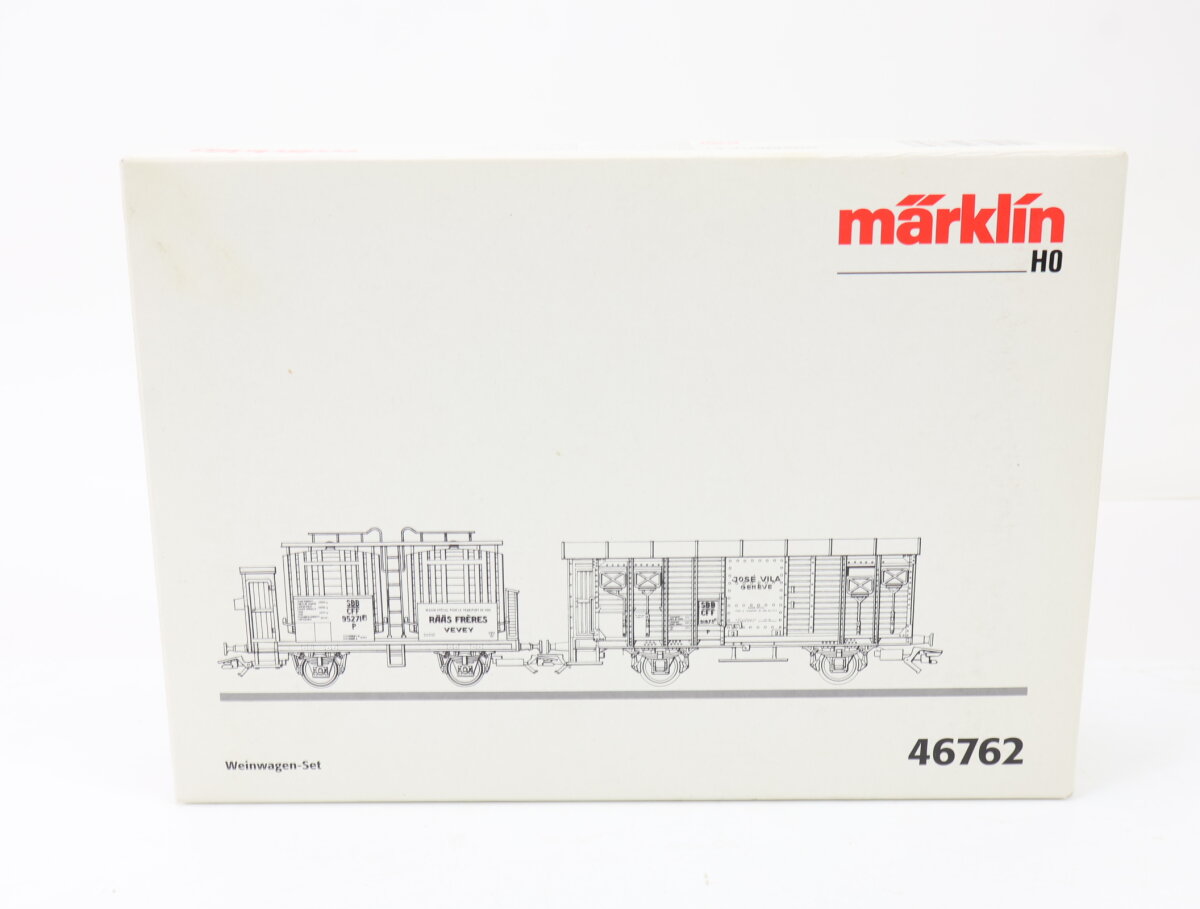 Märklin H0 45091 Güterwagenset 2-tlg. Weinwagen SBB-CFF / NEM, 44,99