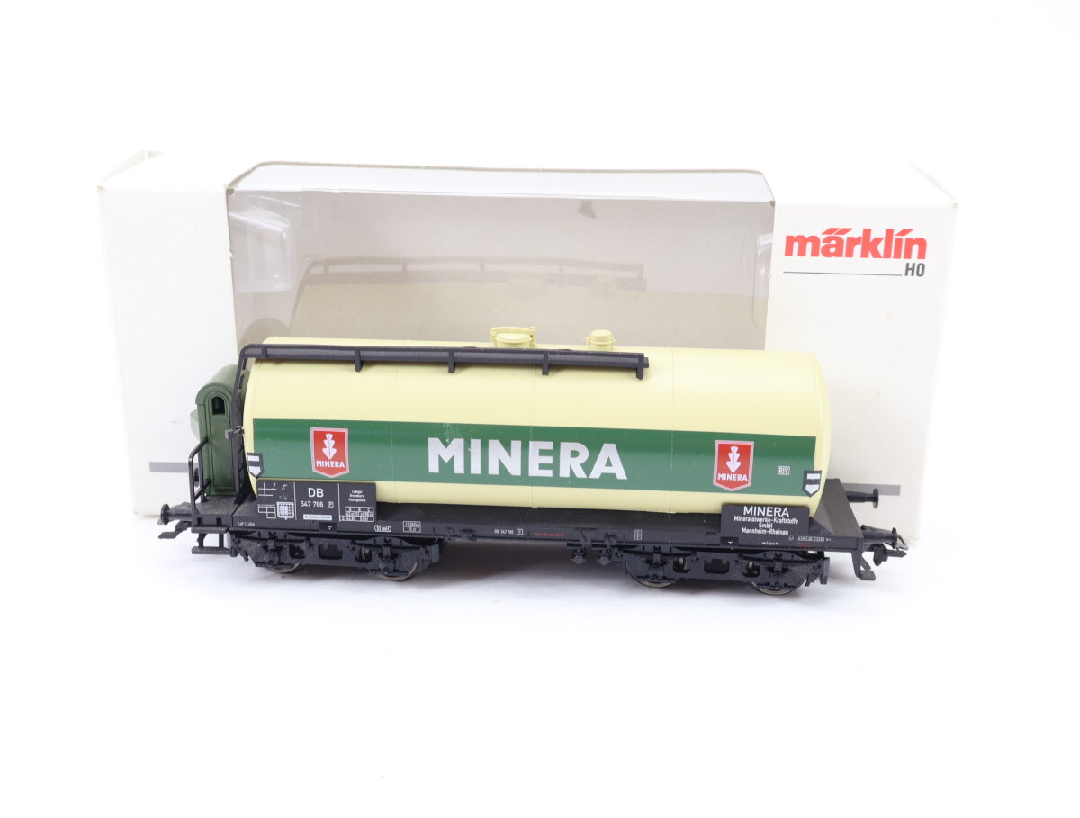 Märklin H0 46522 Güterwagen Kesselwagen "Minera" 547 786 DB / NE