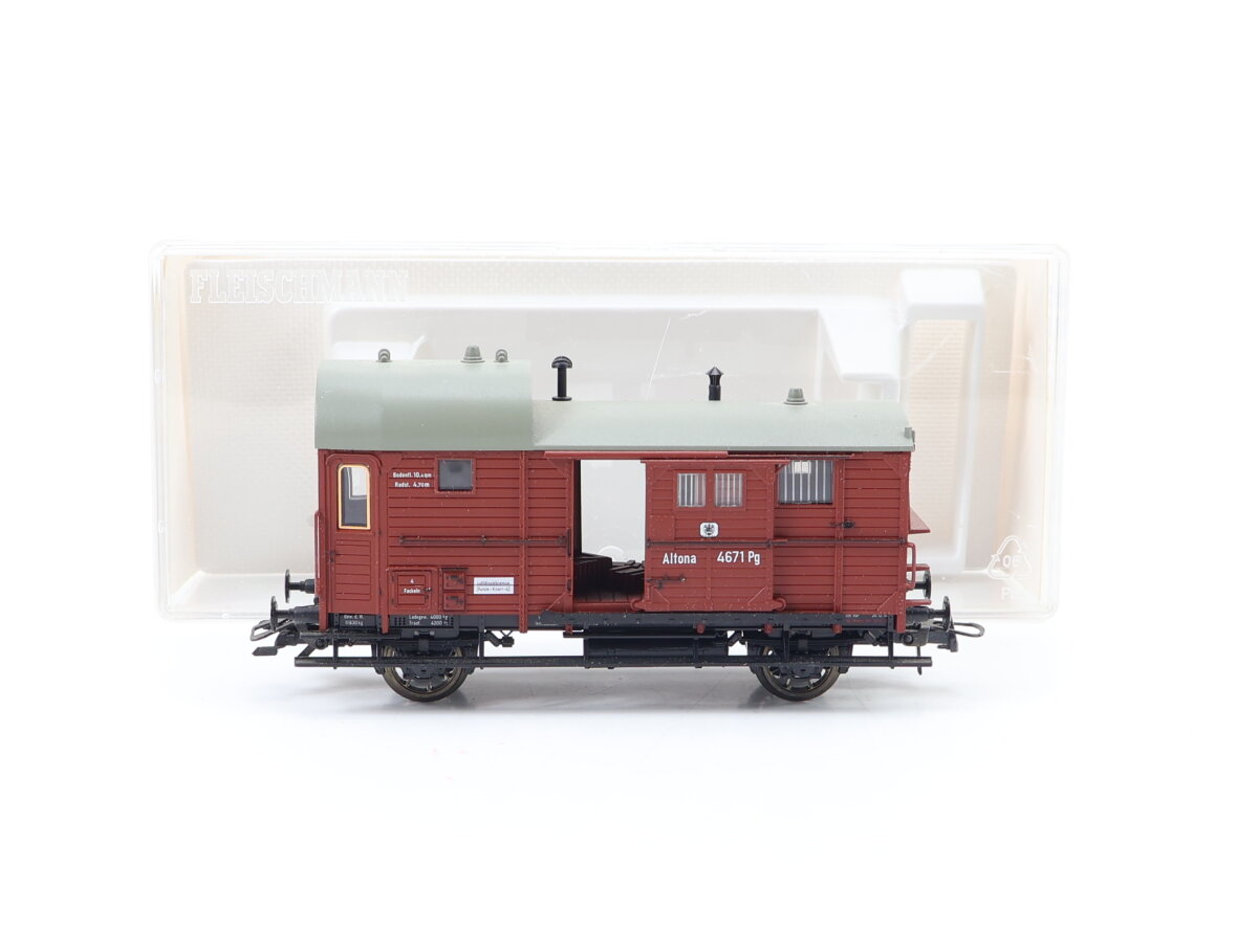 Fleischmann H0 5857 K Personenwagen Güterzugbegleitwagen 4671 K.