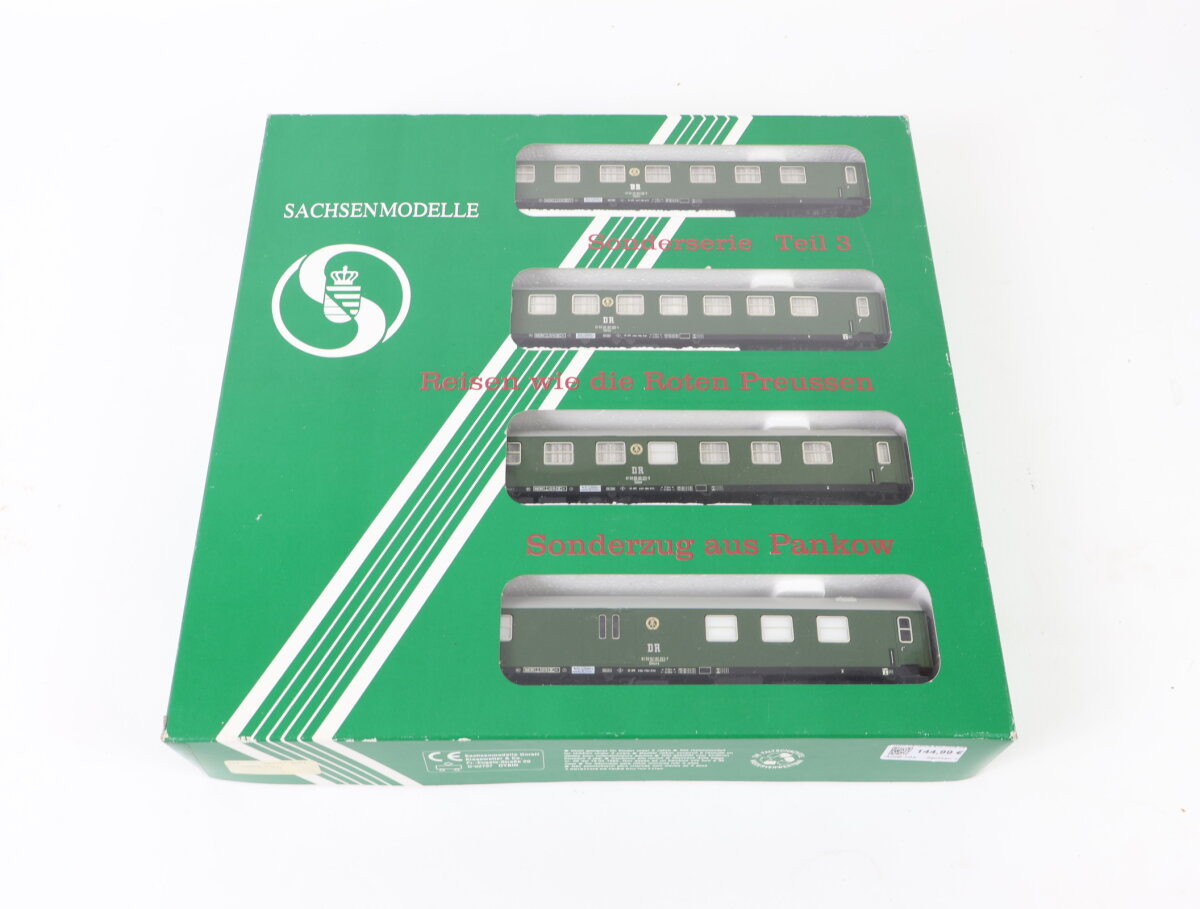 Sachsenmodelle H0 14005 Personenwagenset 4-tlg. Teil 3 "Sonderzu