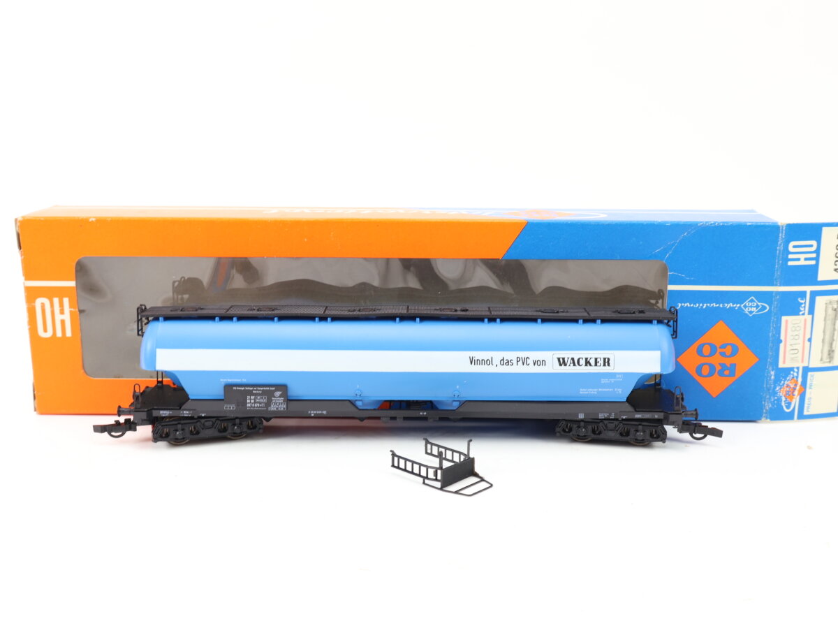 Roco H0 4366B Güterwagen Drucksilowagen "Wacker" 097 0 079-0 DB